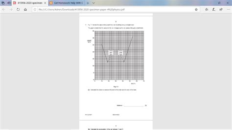 solved a 415956 2020 specimen x c get homework help with c