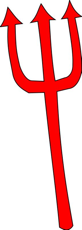 Devil Pitchfork Cliparts Add A Sinister And Iconic Element To Your