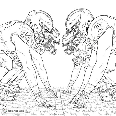 Wolverines Football Huddle Coloring App