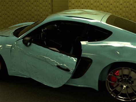 Found This Wrecked Porsche While Wandering Through The Backrooms R