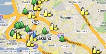 The Oakland Food Map Shareable