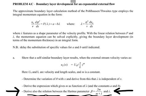 solved problem 4 c boundary layer development for an