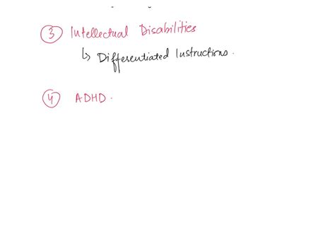 Solved Explain At Least One Specially Designed Instructional Strategy That Could Be Used To