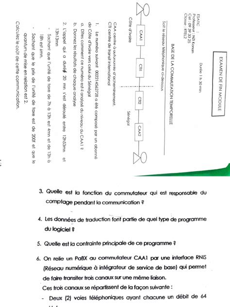Base De Commutation Temporelle Pdf