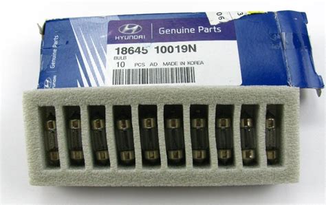 1864510019N Hyundai/Kia - Лампа розжарювання C10W 12V 10W 18645 10019N ...