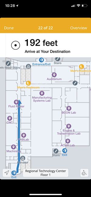 Mott Cc App Includes Wayfinding Feature Campus Technology