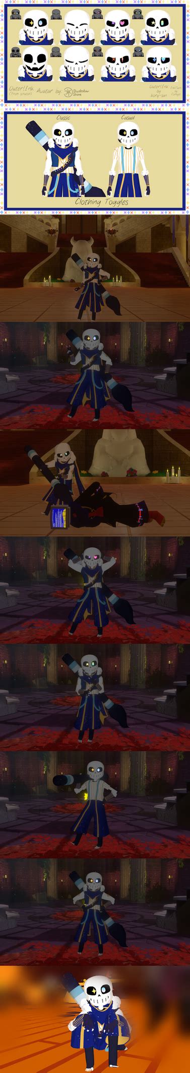 Outer Ink Vrchat Avatar Mini Showcase By Duskstarshine On Deviantart