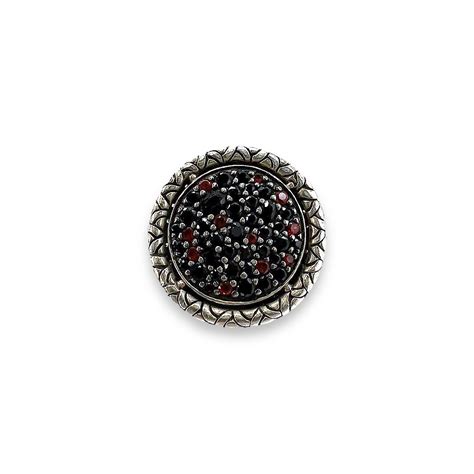 John Hardy Sapphire Legends Naga Round Cocktail Ring Gem