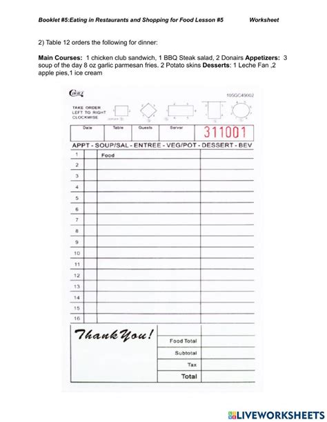 Booklet 5 Lesso Free Interactive Worksheets 3501446
