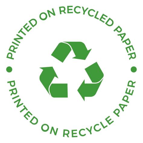Recycle Paper Logo Vector