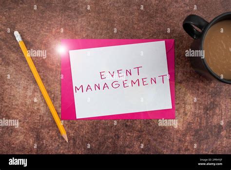 Sign Displaying Event Managementcreation And Development Of Large Scale