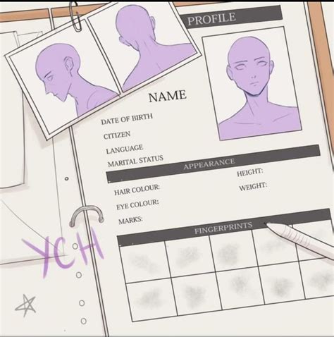 Characters Profile Sheet How To Make A Character Design Sheet Oc