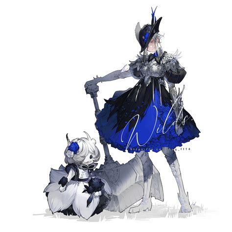 Hug Ff14 Monster Hunter Series Monster Hunter Wilds Character Request 1girl 1other Armor