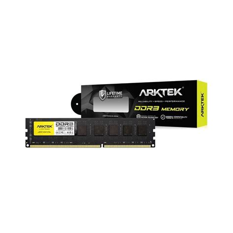 8gb Arktek Ddr3 1600mhz Memory Module Pihas Technologies