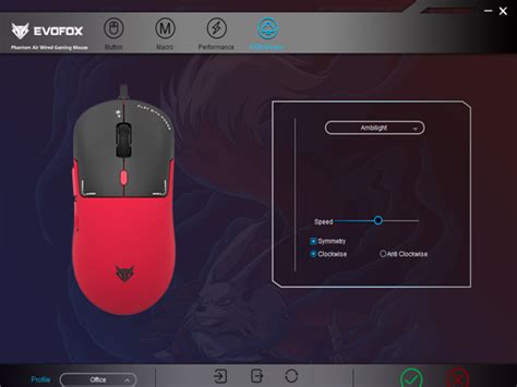 Buy Evofox Phantom Air Ultra Lightweight Gaming Mouse Upto 1000hz
