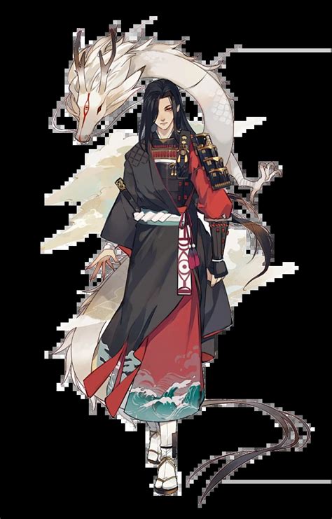图维画社 《阴阳师》游戏三视图设定角色式神立绘原画 花瓣网