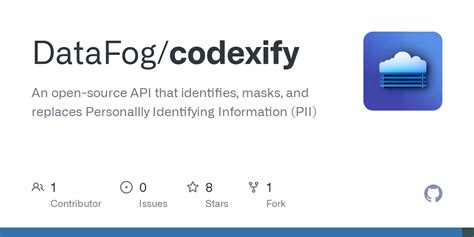 Github Datafogcodexify An Open Source Api That Identifies Masks And Replaces Personallly