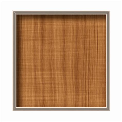 Premium Ai Image Wooden Square Board Isolated On White Perfect For Composition