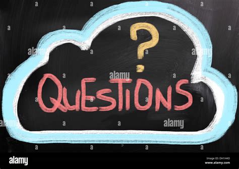 Brainstorming Question Solution Handwriting Hi Res Stock Photography And Images Alamy