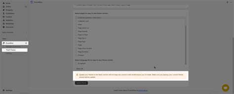 How To Update The Theme