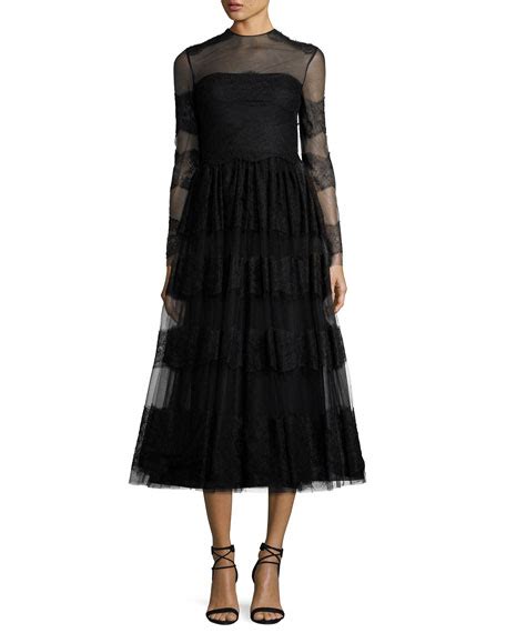 Valentino Black Lace Dress