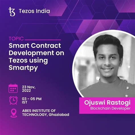 Wrap Up The Month With A Tezos Smart Contracts Training Session Rtezos