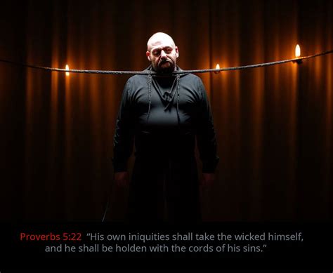 Proverbs 522 The Cords Of His Sins By Fleetofgypsies On Deviantart