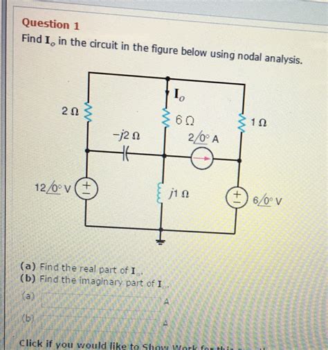 Solved Find I O In The Circuit In The Figure Below Using Chegg Com