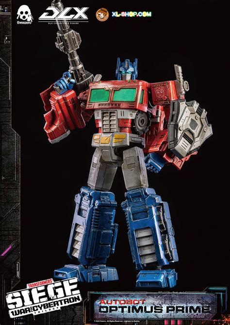 Threezero Transformers War For Cybertron Trilogy Dlx Optimus Prime