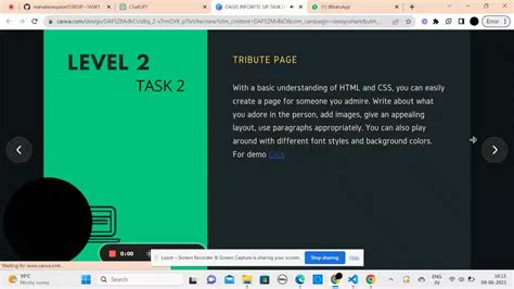 Video Mahalaxmi Patel On Linkedin Connections Webdevelopment Internship Javascript Css