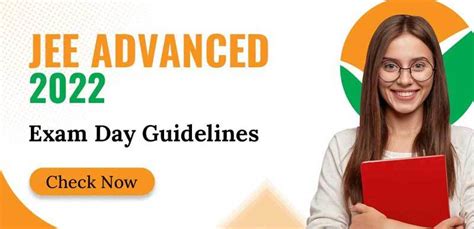 JEE Advanced Exam Day Guidelines