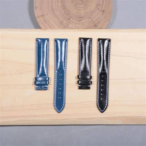 Universal Cordovan Leather Watch Strap Made Of Shell Cordovan Leather