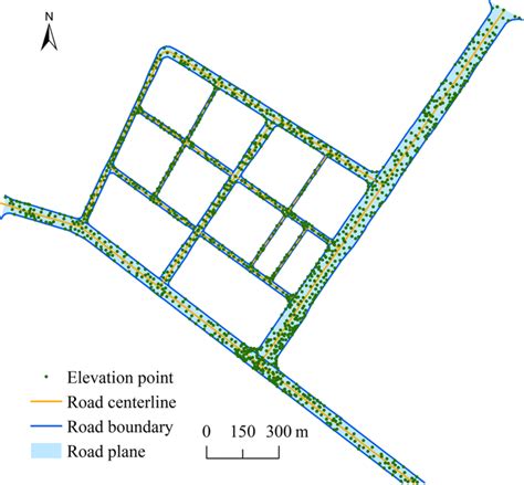 Extraction Results Of Urban Road Features Download Scientific Diagram
