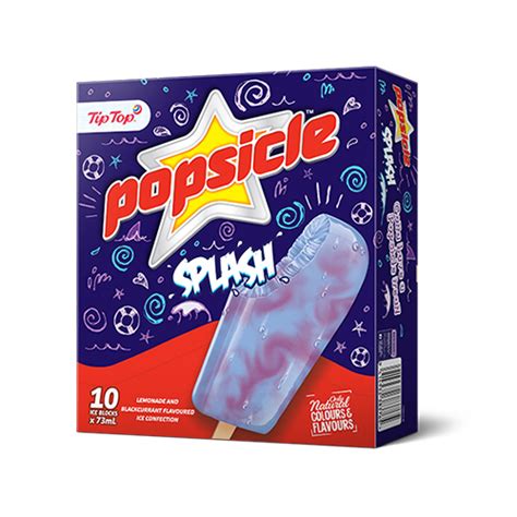 Tip Top Splash Popsicle Ice Block Single Pack Reviews Black Box