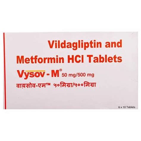 Vysov M 500mg 50mg Tablet At Rs 172 42 Stripe Yoginagar Society Surat Id 2850812110730