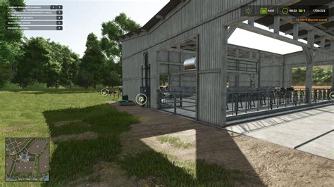 Small Cow Barn Fs25 Kingmods