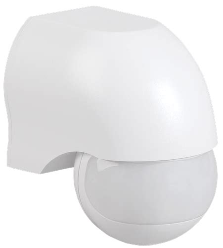 Датчик руху ДД 010 білий макс навантаження 1100Вт кут огляду 180град