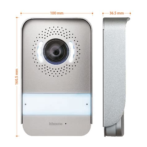 Kit Videocitofono Monofamiliare Bticino Easykit Plus 2 Fili Plug In