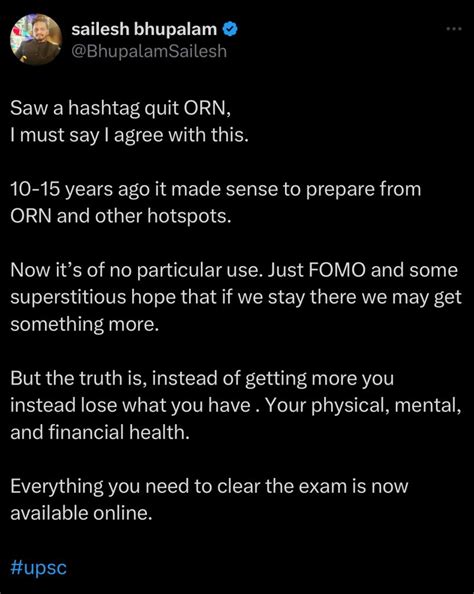 Sailesh Bhupalam Posted On Linkedin