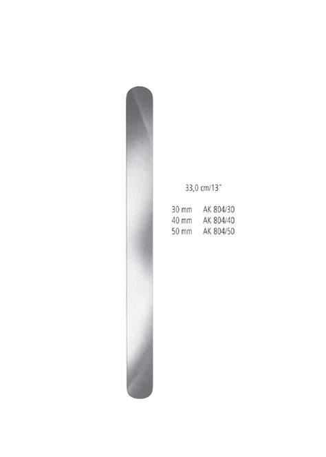 Espatula Valva Abdominal 300x50 Mm Maleables Ak 80450nopa Respira