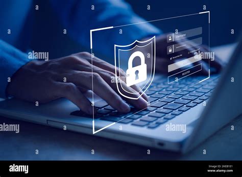 Username And Password Login With Biometric Identification Fingerprint