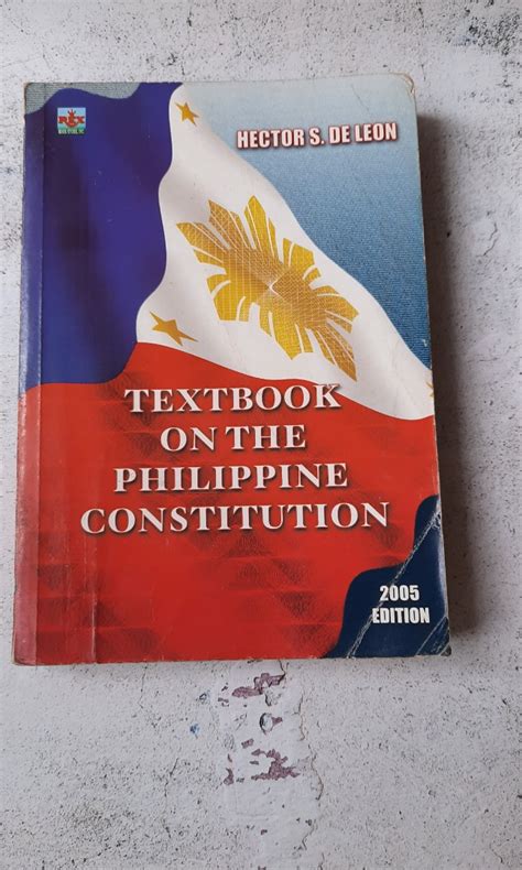 Philippine Constitution Hobbies And Toys Books And Magazines Textbooks On Carousell