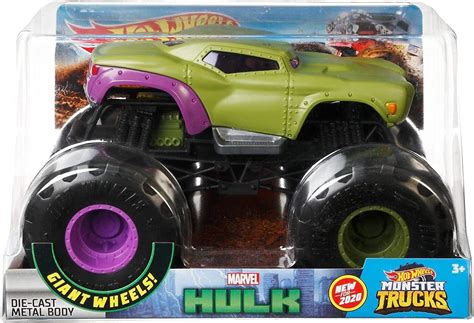 Monster Trucks Green Hulk 1 24 Scale Diecast Truck Toys