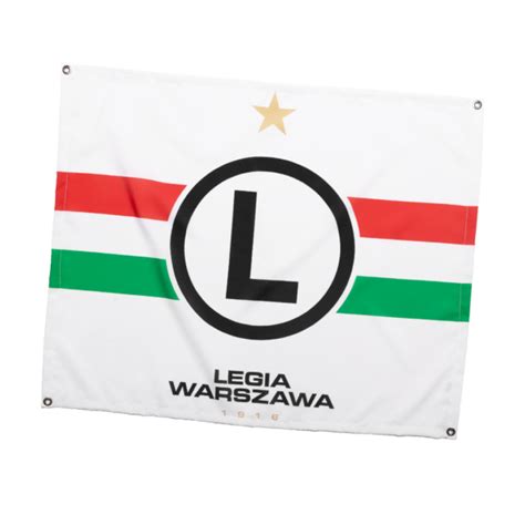 Flaga Legia Warszawa Elka Legia Warszawa Fanstore Legia Warszawa