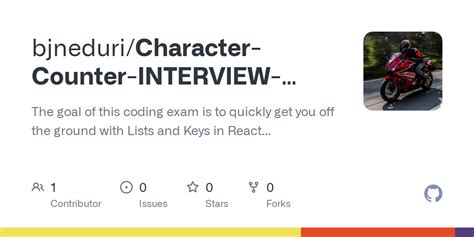GitHub Bjneduri Character Counter INTERVIEW MOCK TEST B The Goal Of This Coding Exam Is To