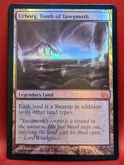 Urborg Tomb Of Yawgmoth Magic The Gathering Proxy