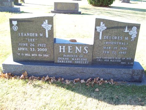 Leander William “lee” Hens 1922 2003 Find A Grave Memorial