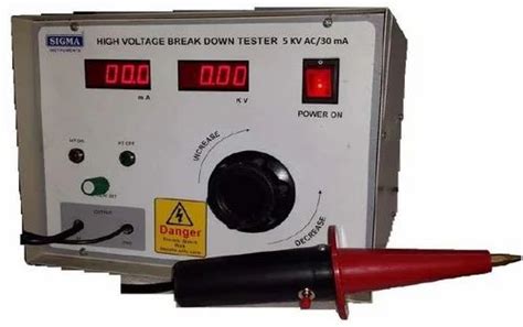 Sigma 5 Kv Ac30 Ma Digtal High Voltage Break Down Tester Dielectric