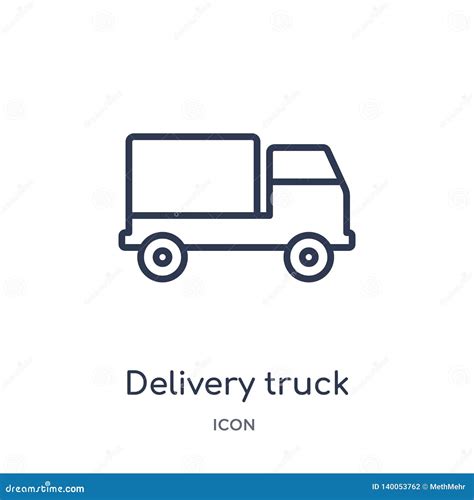 Linear Delivery Schedule Icon From Delivery And Logistic Outline Collection Thin Line Delivery