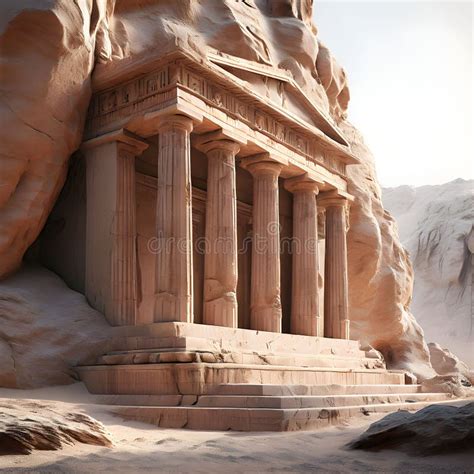 Ancient Building Old Cityclassical Building Rome City Greek Temple